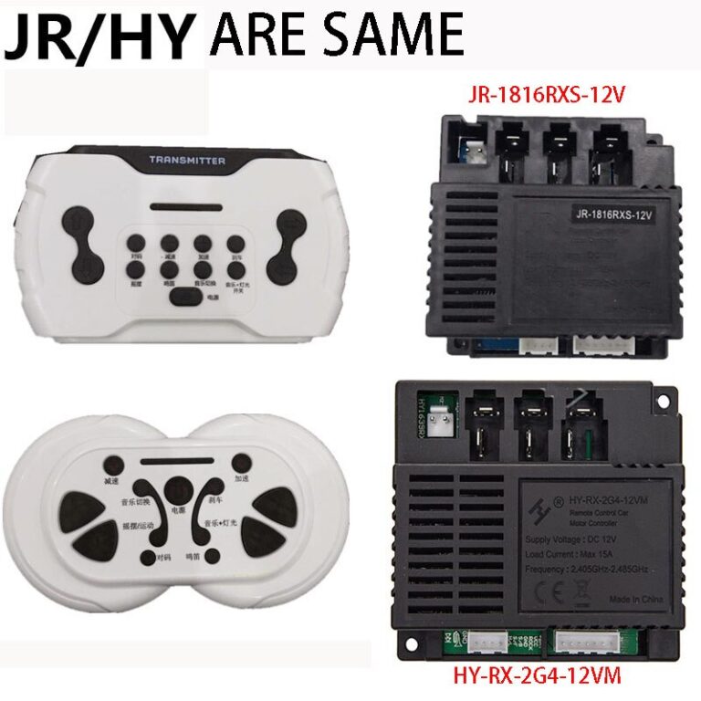 HY-RX-2G4-12VM remote controller receiver JR-1816RXS-12V for children’s ...